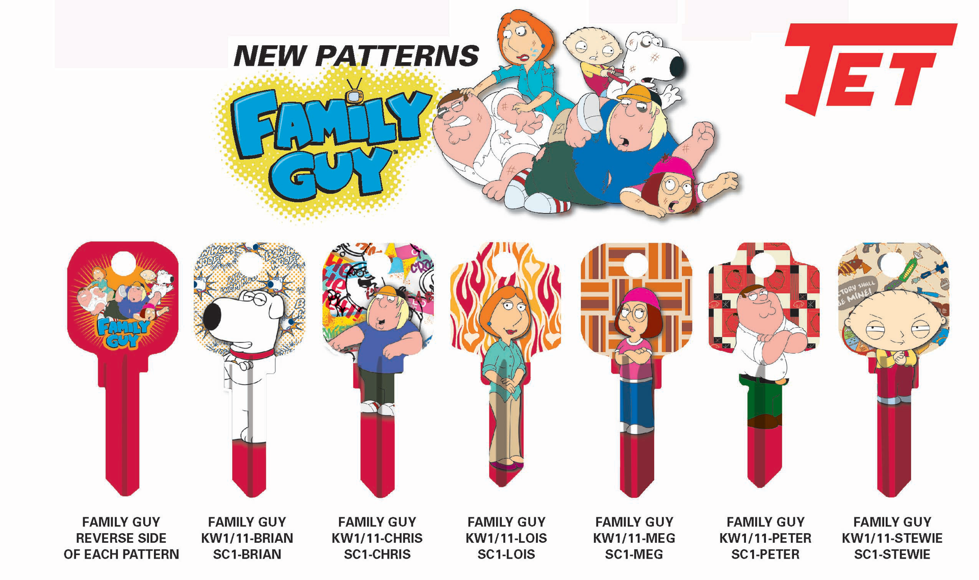 Family Guy Keys | Locksmith Ledger