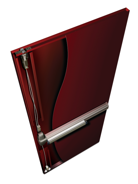 Von Duprin Concealed Vertical Cable System Reduces Installation Time ...