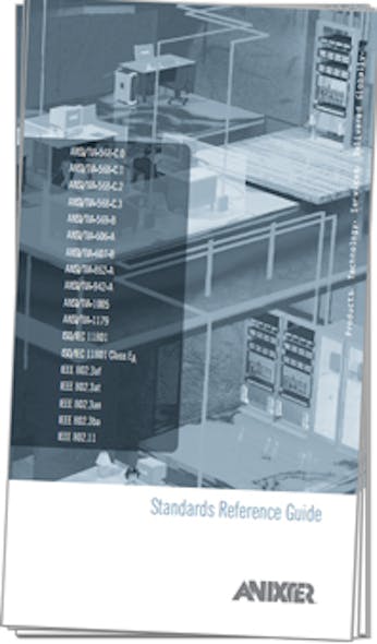 Cabling Standards Explained In Anixter's Standards Reference Guide ...