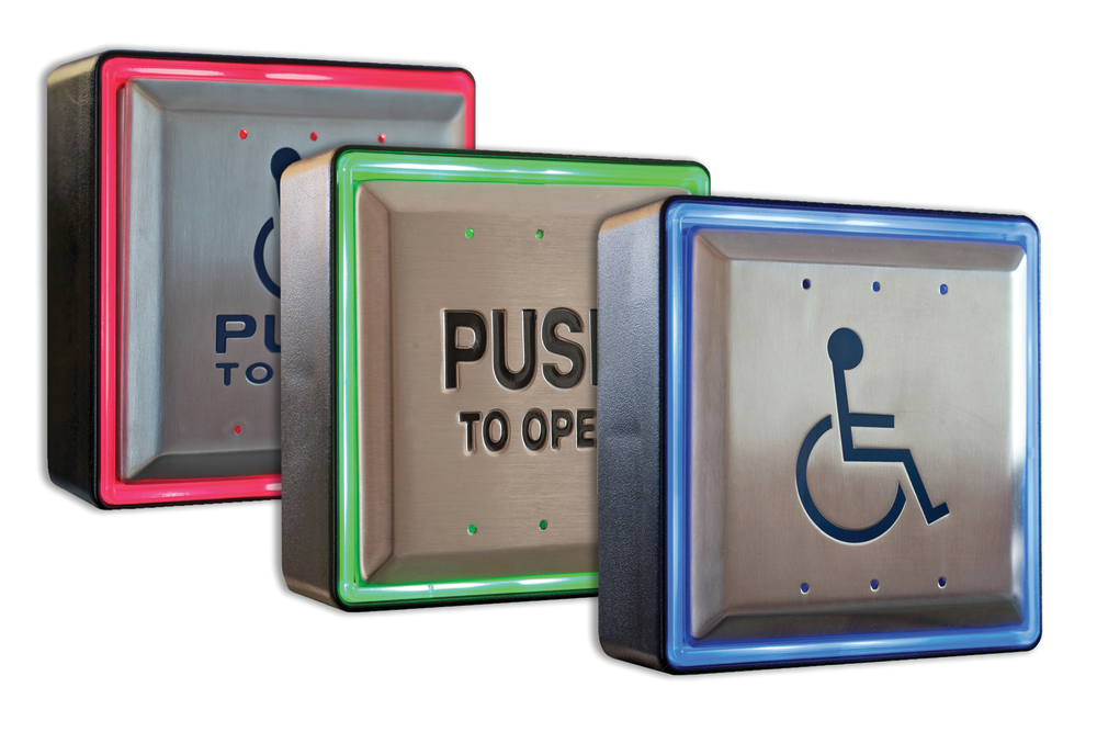 Aura™ LED Pushplates | Locksmith Ledger