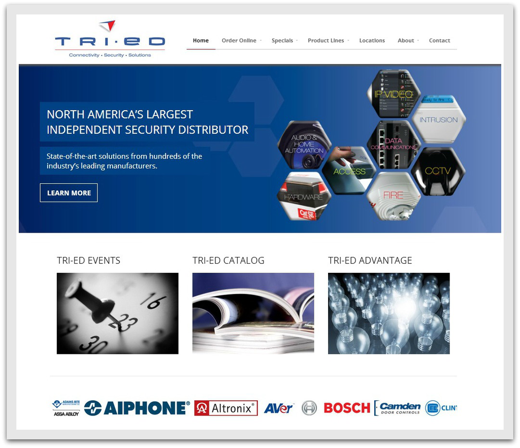 TRI-ED Unveils New Web Site | Locksmith Ledger