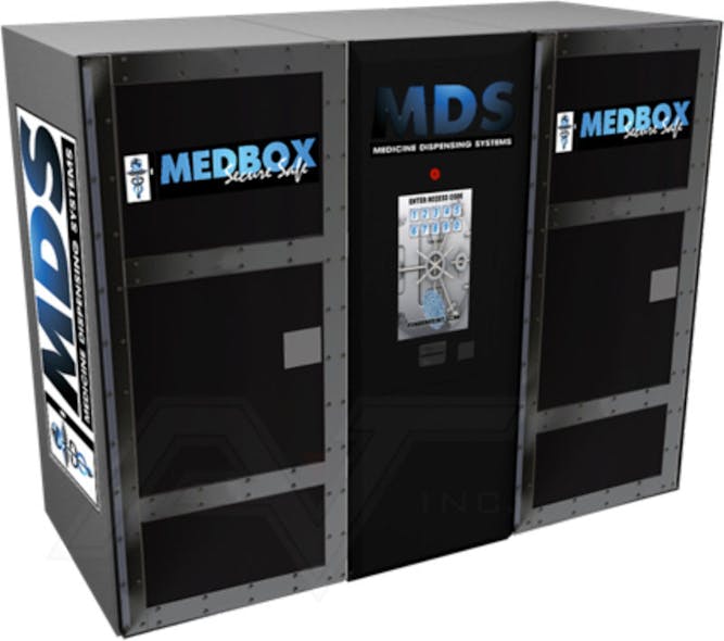 Medbox "Secure Safe" Dispensing Safe Marketed For Legalized Marijuana ...