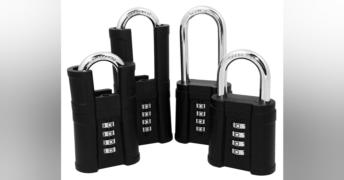 Front-Facing Combination Padlock | Locksmith Ledger Front-Facing Combination Padlock | Locksmith Ledger