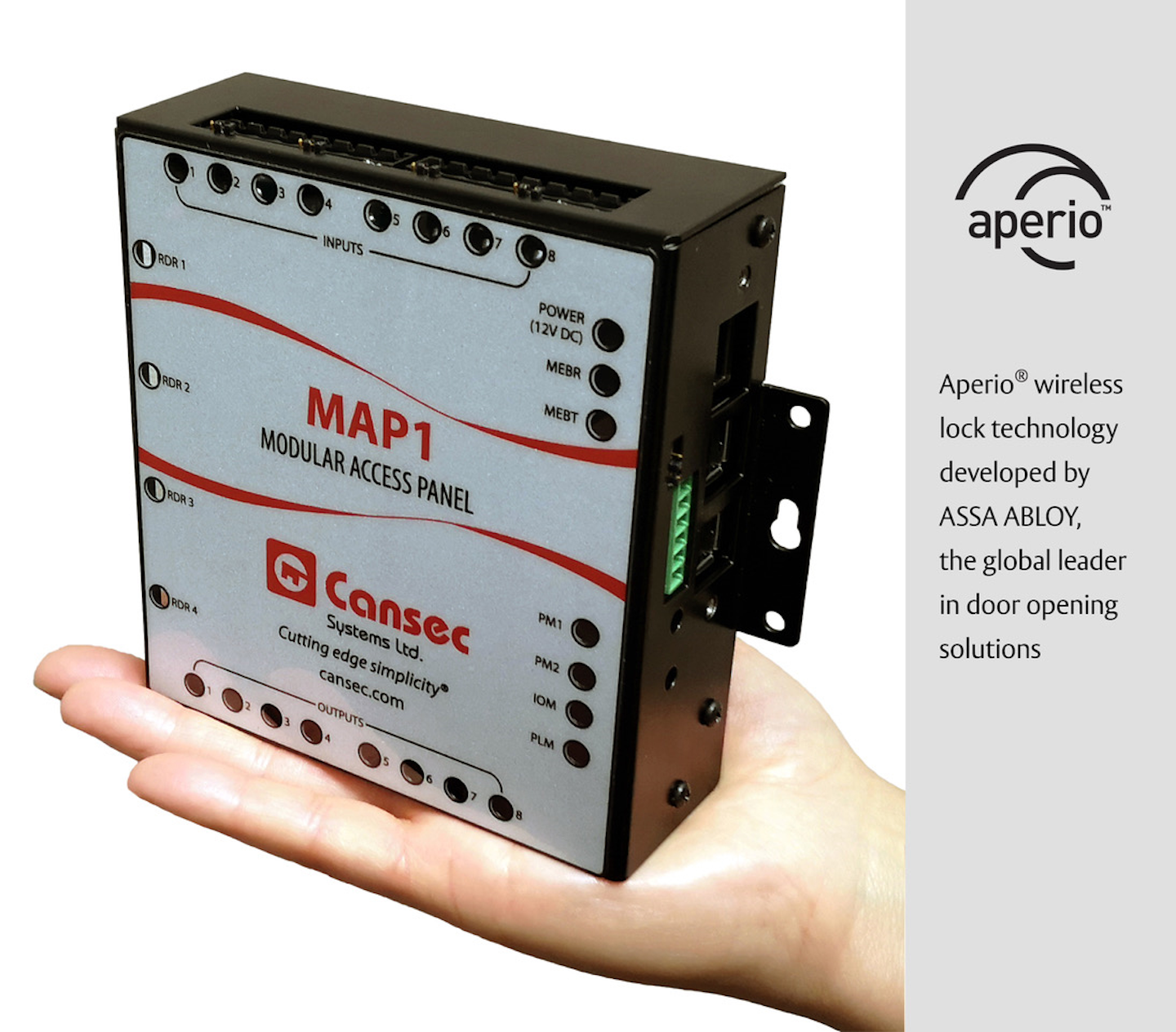 ASSA ABLOY Aperio™ Wireless Locks Integrated with Cansec MAP1-Based ... ASSA ABLOY Aperio™ Wireless Locks Integrated with Cansec MAP1-Based ...