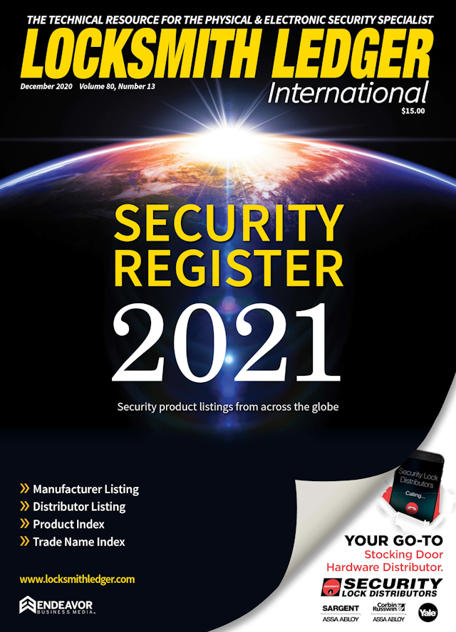 2021 Security Register | Locksmith Ledger