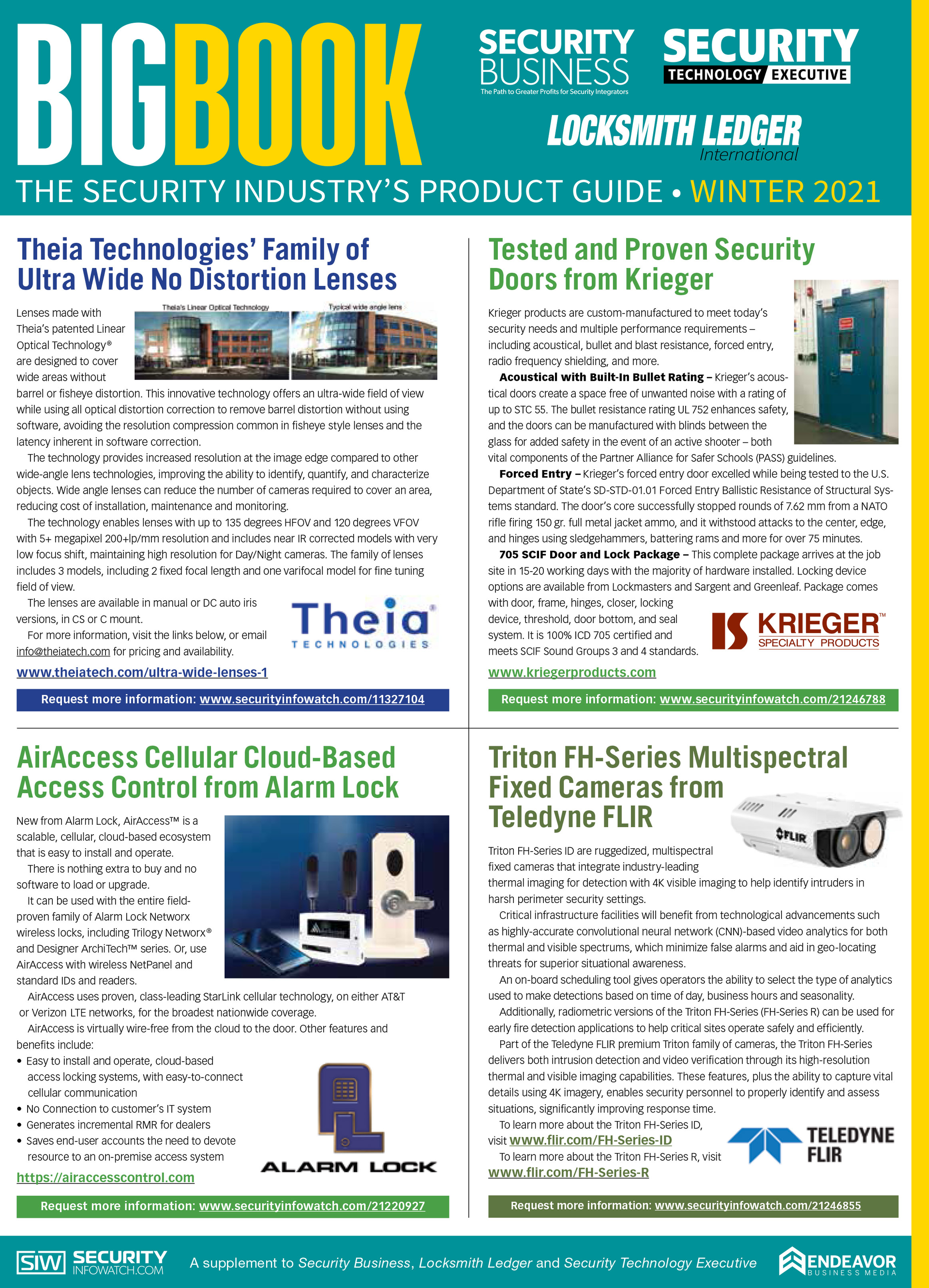 Winter 2021 BIG BOOK | Locksmith Ledger