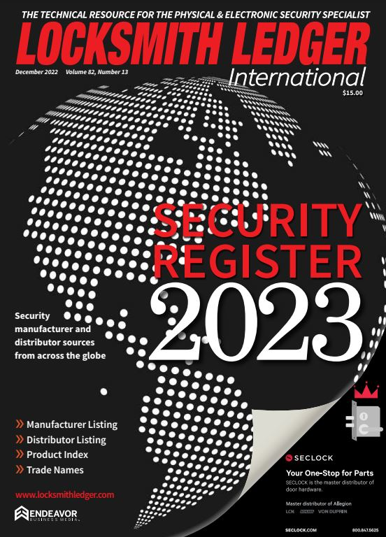 2023 Security Register | Locksmith Ledger