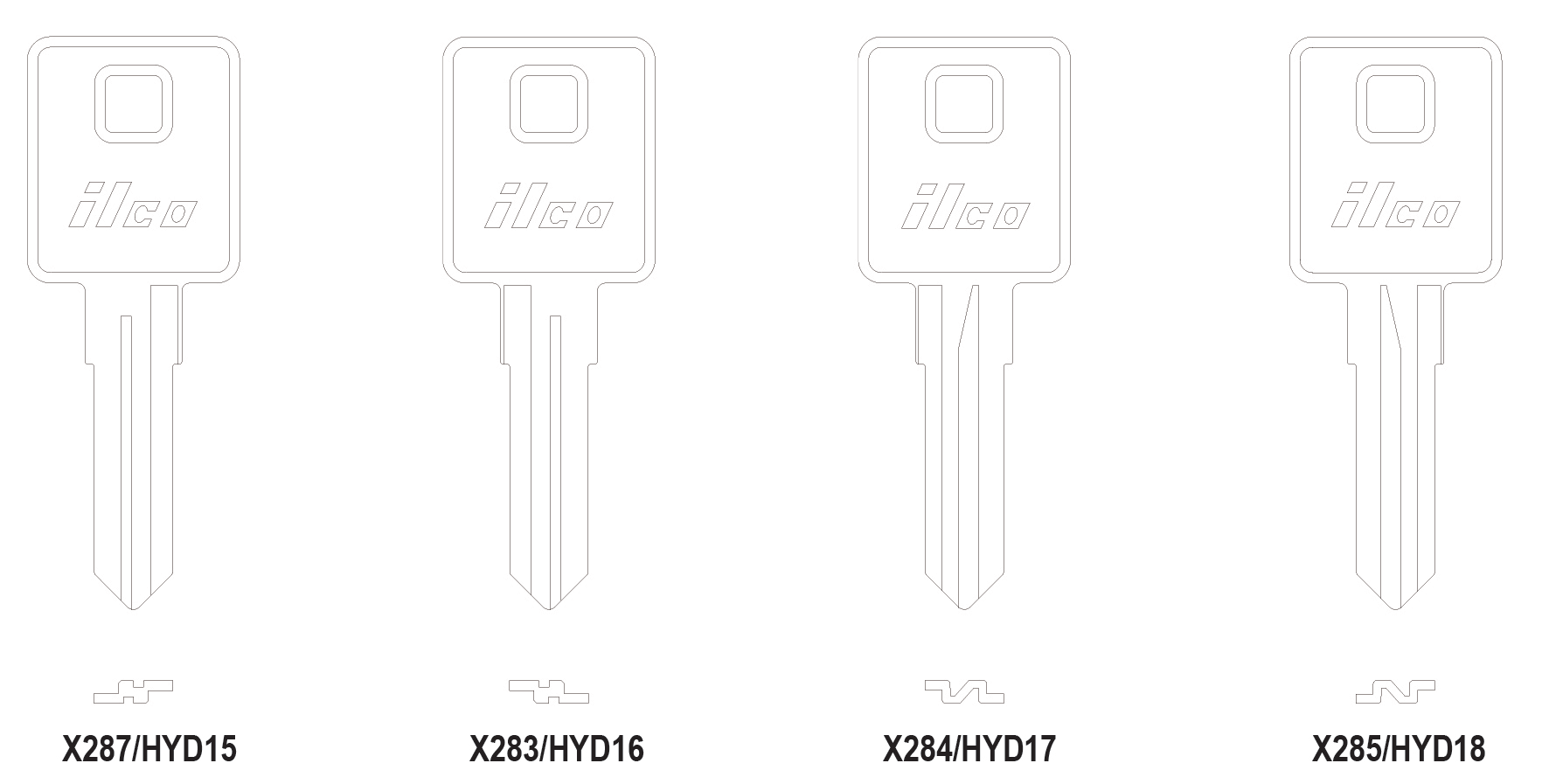 Ilco Motorcycle Key Blanks | Locksmith Ledger