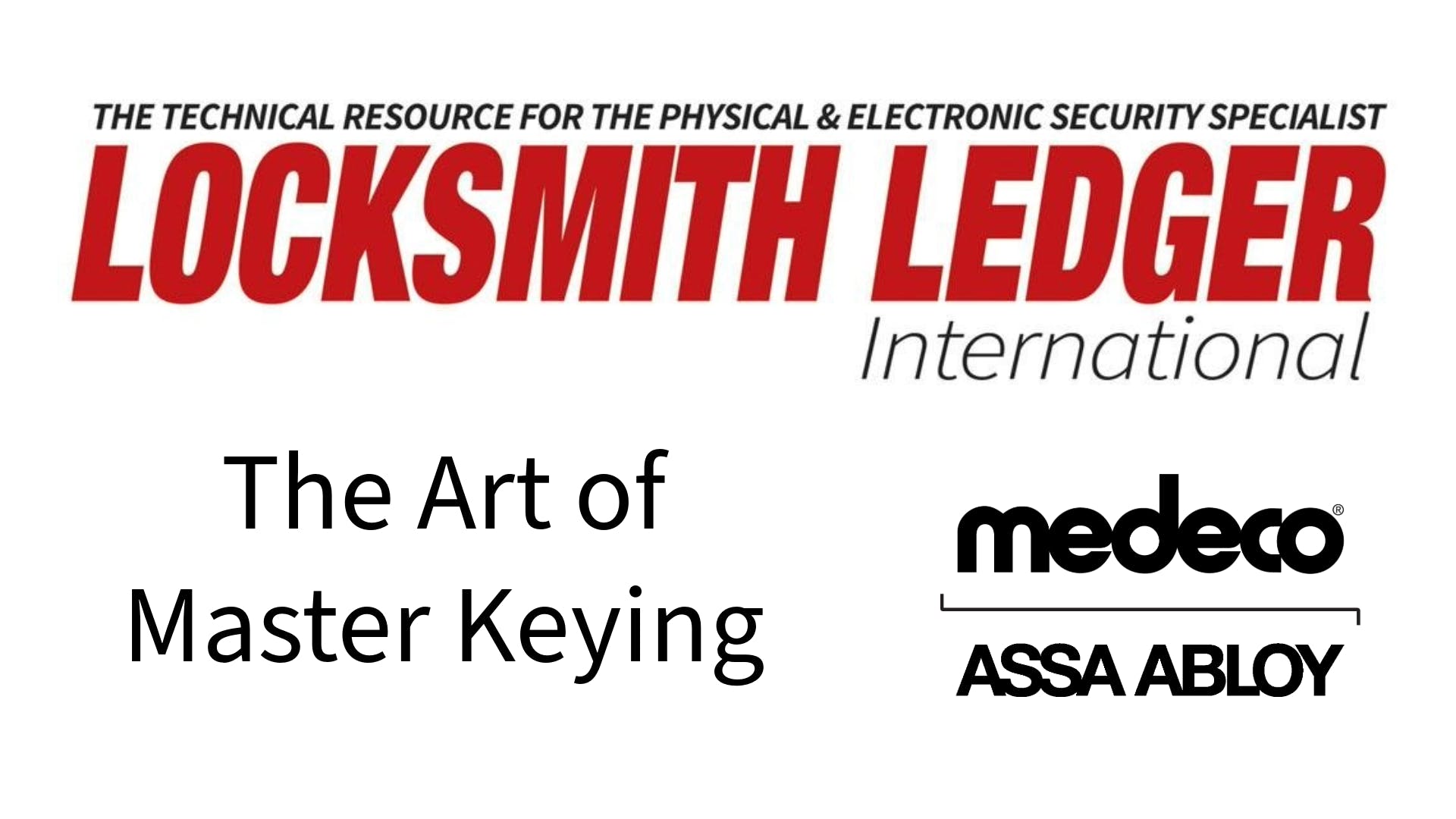 Home | Locksmith Ledger