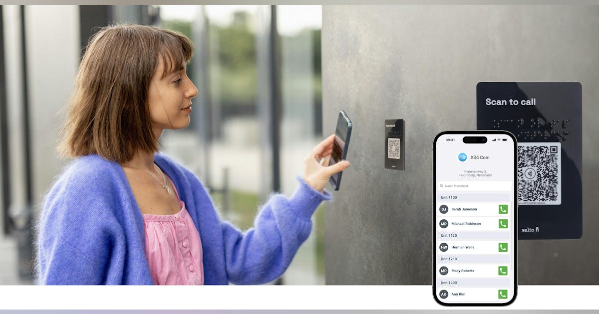 Introducing XS4 Com: Salto’s Revolutionary Smart Door Intercom Solution ... Introducing XS4 Com: Salto’s Revolutionary Smart Door Intercom Solution ...
