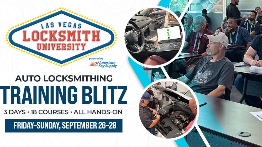 American Key Supply Auto Locksmith Training Blitz | Locksmith Ledger