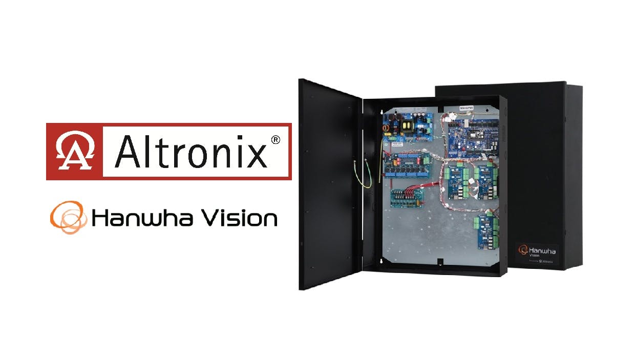 Altronix Partners with Hanwha Vision to Support OnCAFE Access Control ...
